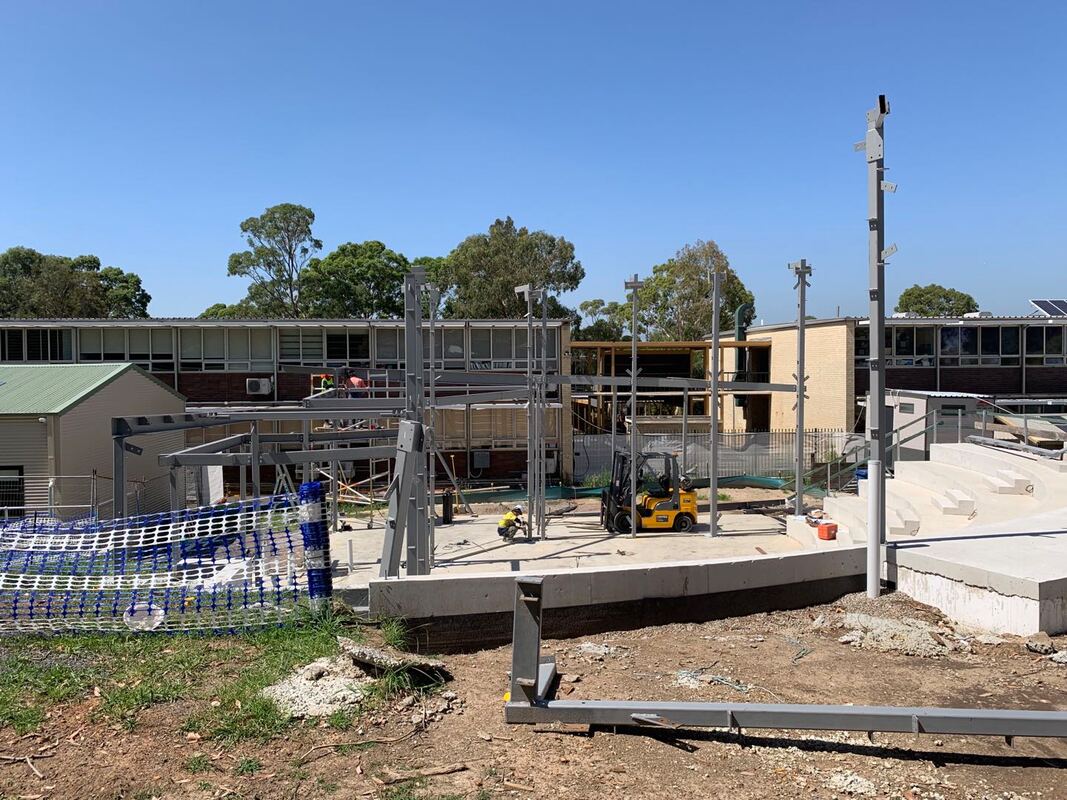 Condell Park High School | Metal fabrication & installation Projects ...